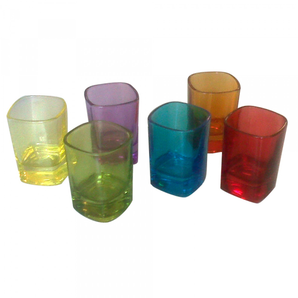 Set 96 Pahare Colorate Sticla 50ml VIVA Liqueur COLOR 56032CF69 Preturi ...