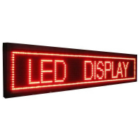 Reclama Luminoasa LED Rosu Interior 70x20cm Preturi Ieftine